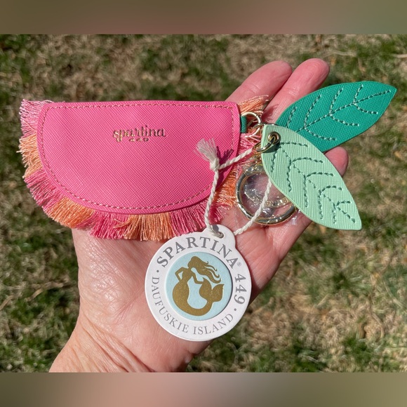Spartina 449 | Accessories | Spartina 449 Pink Lemonade Icon Bag Charm ...